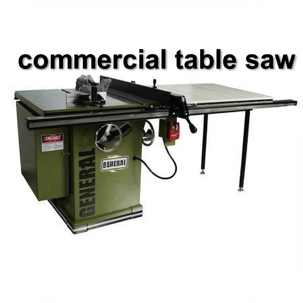 The Ultimate Guide to Commercial Table Saws (2025 Edition) - Pro Table ...