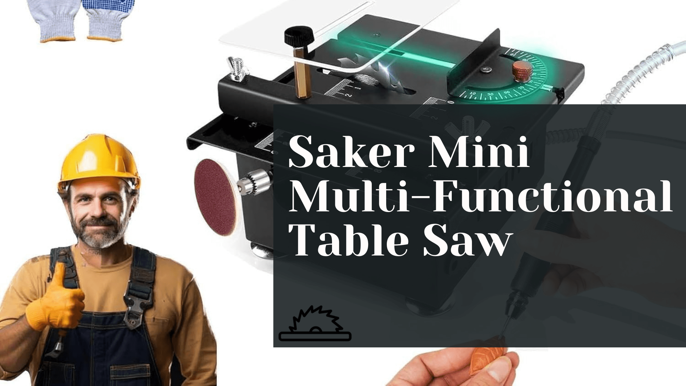 Saker Mini Multi-Functional Table Saw Review: Worth It for DIY & Crafts?